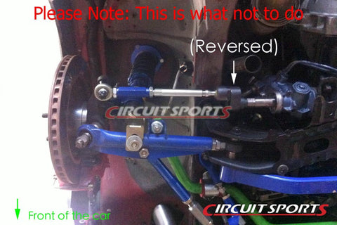 Steering Rack Spacer Kit (Offset) - Nissan 240SX/180SX/Silvia ('89-98 ...